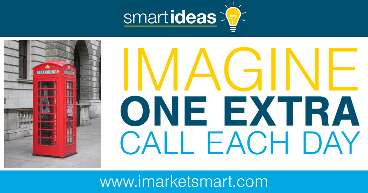 Imagine: One extra call each day. - MarketSmart LLC