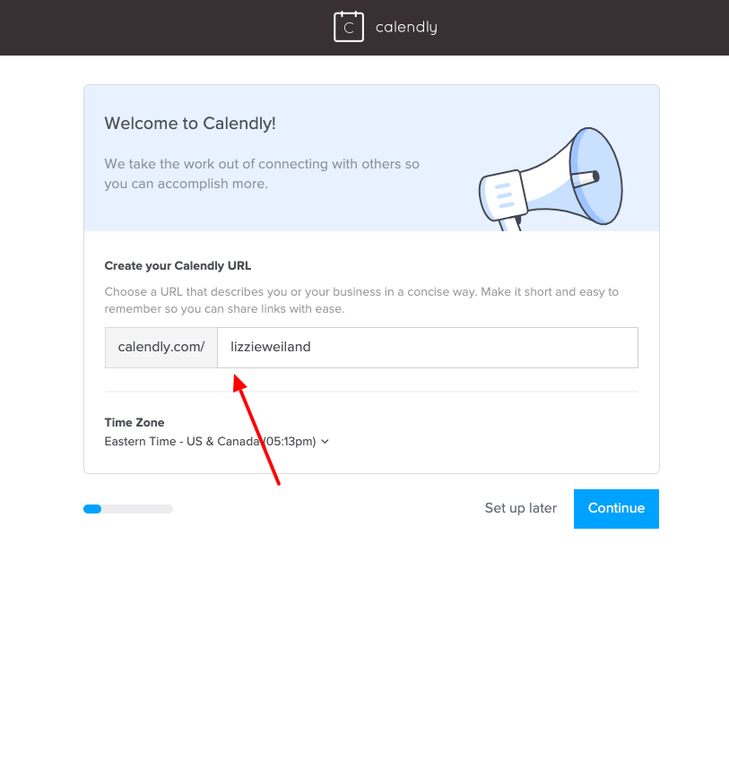How do I get my Calendly link setup? - MarketSmart LLC