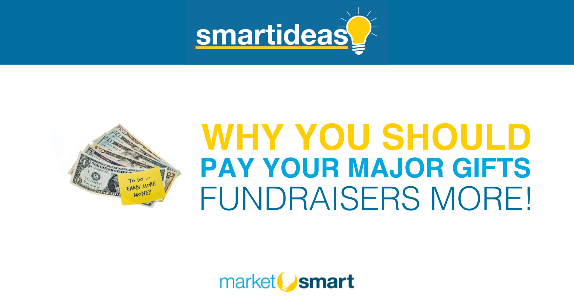 Pay your major gifts fundraisers more!